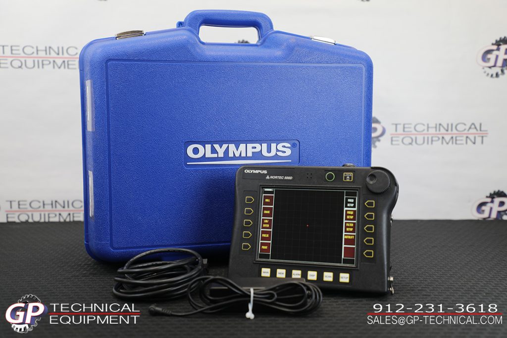 Olympus Nortec 500D Dual Frequency Eddy Current Flaw Detector - GP ...