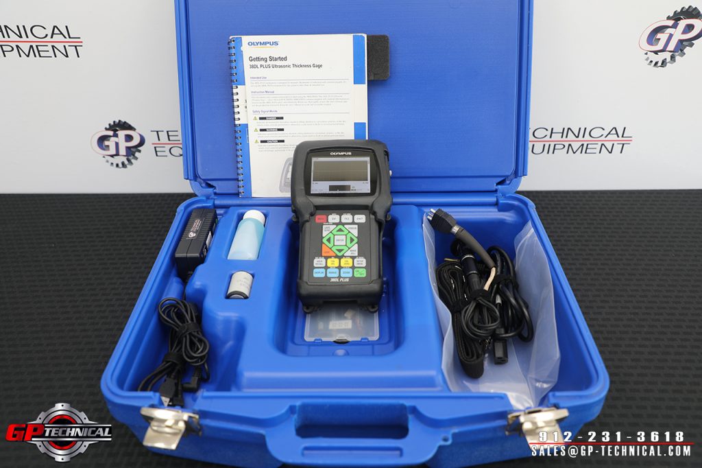 Olympus 38DL Plus Ultrasonic Thickness Gage Kit - GP Technical