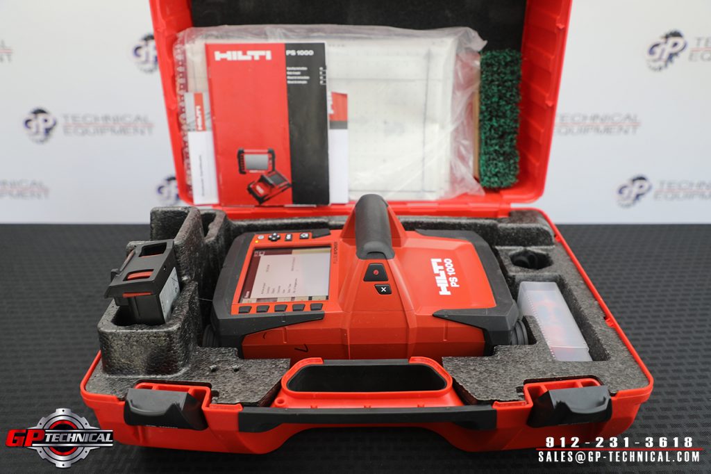 Hilti PS 1000 B X-Scan Concrete Scanner Kit - GP Technical