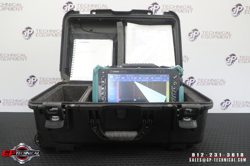 Olympus Omniscan MX2 32:128 P2 Phased Array Flaw Detector - GP Technical