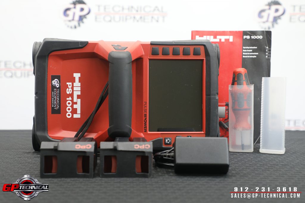 Hilti PS 1000 B X-Scan Concrete Scanner Unit+Charger/Batt - GP Technical