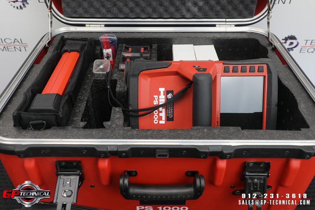 Hilti PS 1000 & PSA 100 X-Scan Concrete Scanner Kit - GP Technical