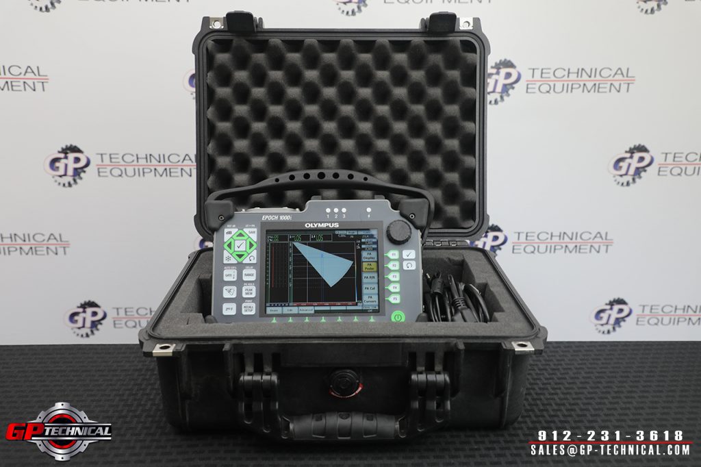 Olympus Epoch 1000i Dual Phased Array/Ultrasonic Flaw Detector - GP ...