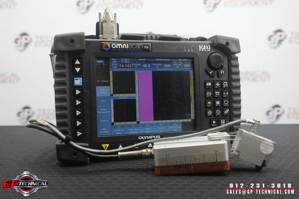 Olympus Omniscan MX ECA 4-32 Eddy Array Flaw Detector - GP Technical